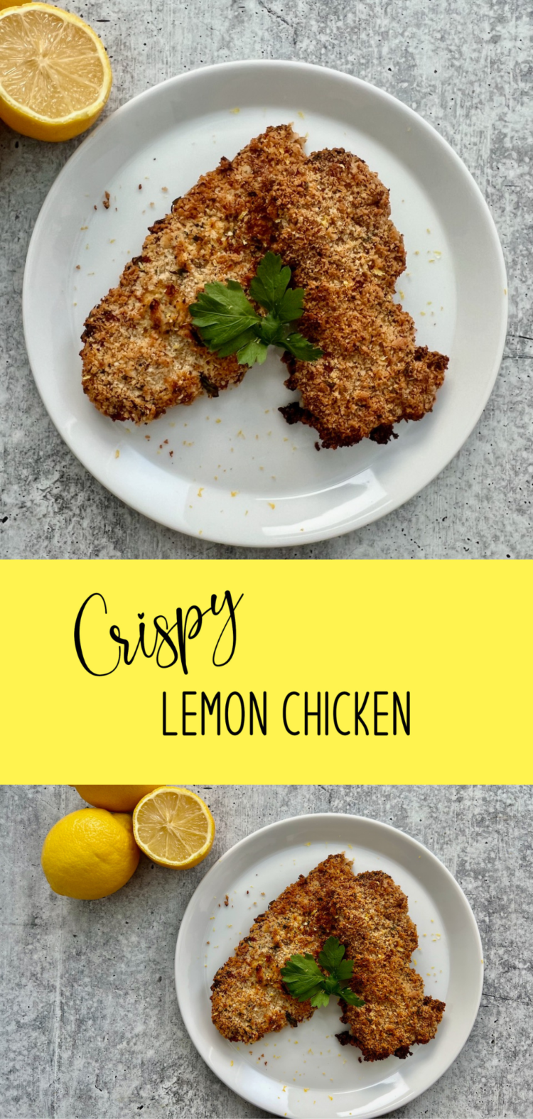 Crispy Lemon Chicken - KarissaP Wellness