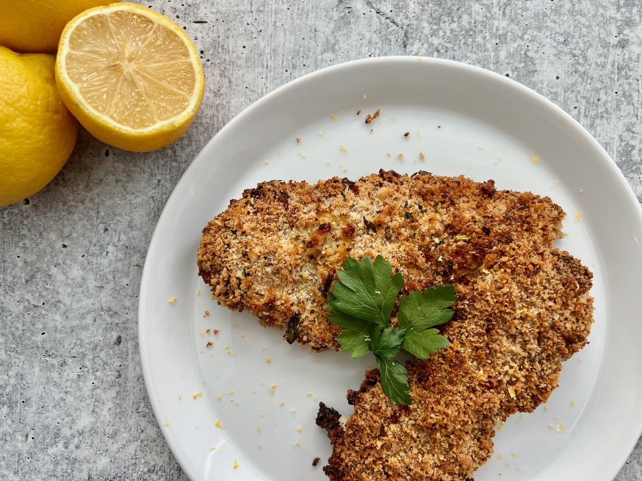 Crispy Lemon Chicken - KarissaP Wellness